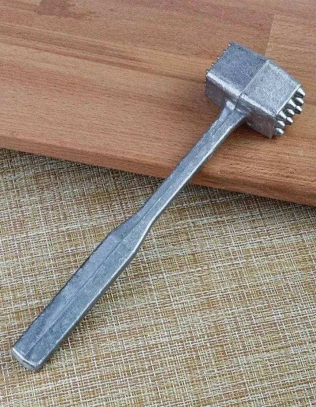 Молоток отбивной для мяса метал. большой