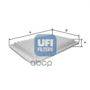 Фильтр воздушный MITSUBISHI ASX/Grandis/Lancer 1.6-2.4 04-> UFI арт. 30.709.00
