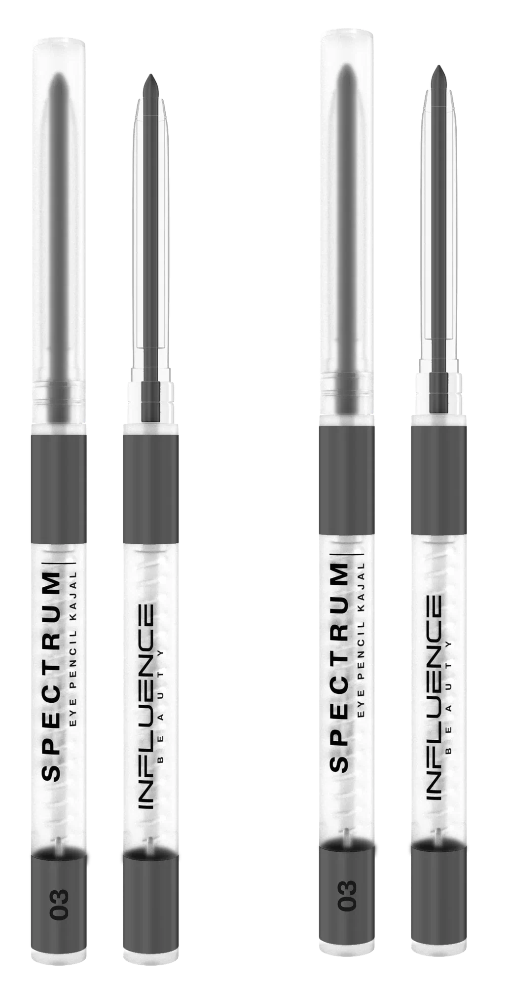 Карандаш для глаз автоматический Influence Beauty Spectrum/Automatic eyepencil тон/shade 03 2 шт