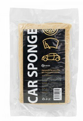 Губка автомобильная крупнопористая Car Sponge Grass IT0660