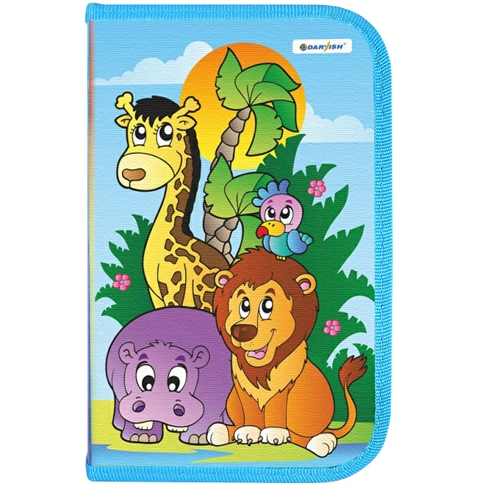 Пенал Африка 1 отд 190x115мм DV-8433