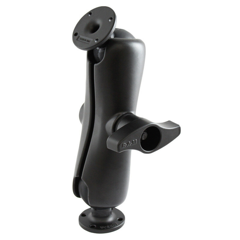 RAM-D-102U Двойное шаровое крепление RAM с двумя круглыми пластинами AMPS