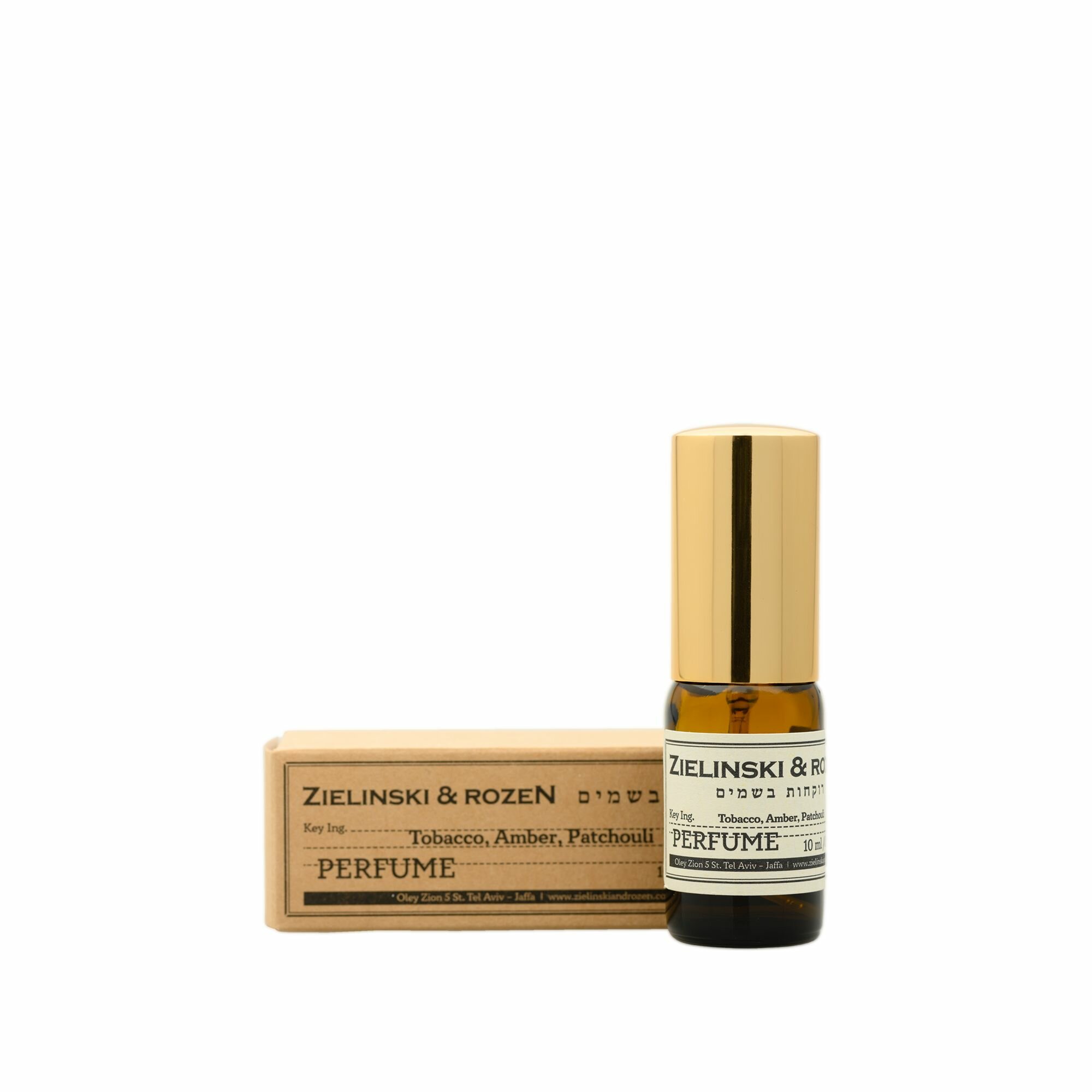 ZIELINSKI&ROZEN PERFUMERI Духи концентрированные Табак, Амбра, Пачули (10мл)
