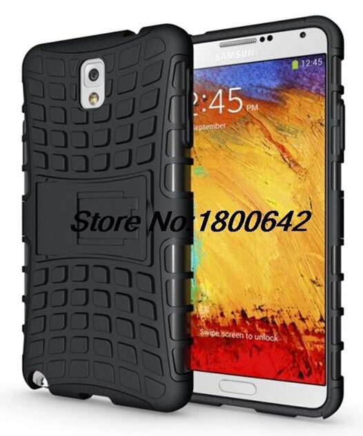 Чехол-бампер Чехол. ру для Samsung Galaxy Note 3 Противоударный усиленный ударопрочный черный