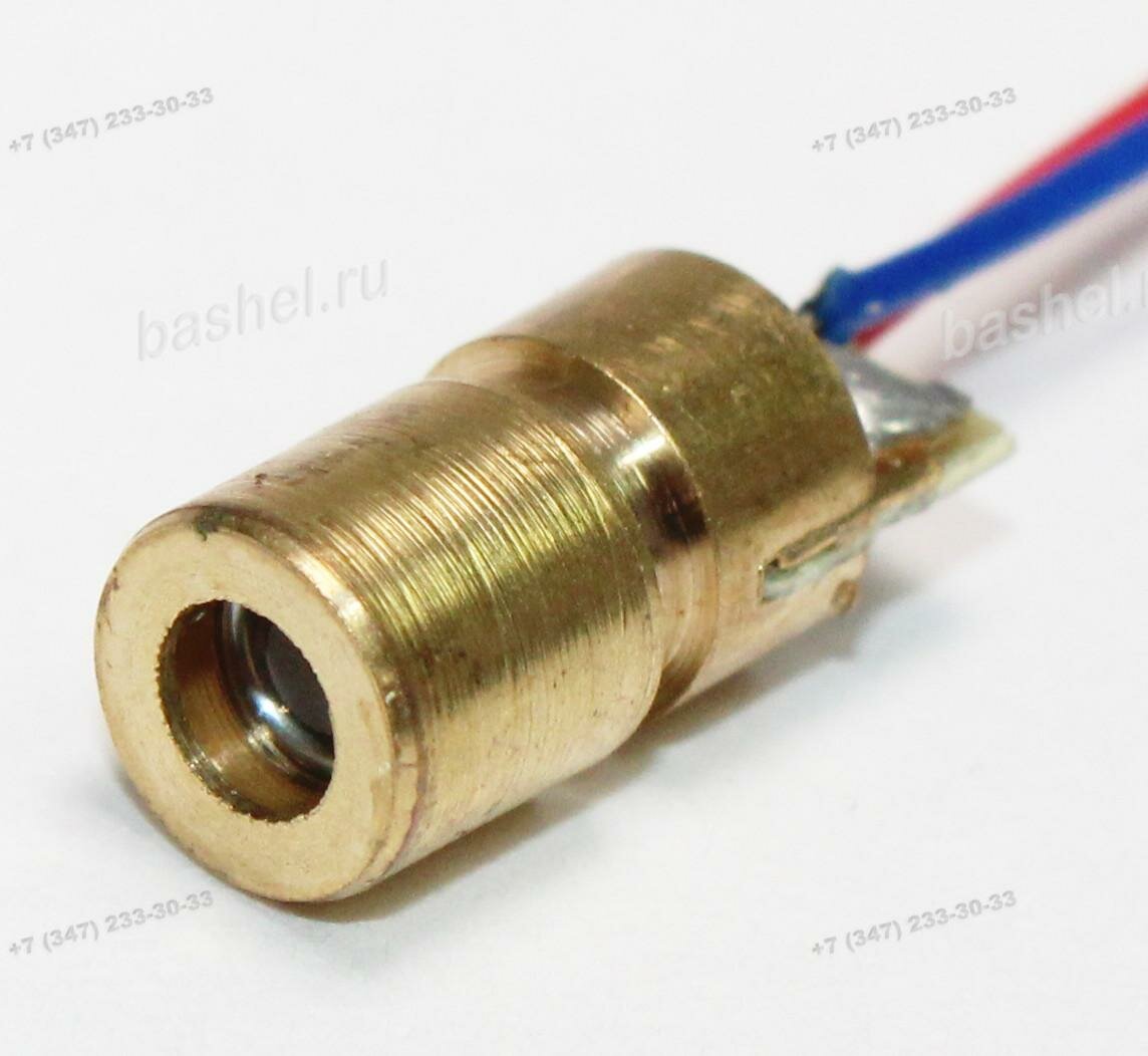 TXL-04, точка, красный 6*10 мм 5В 5мВт, Лазерный модуль