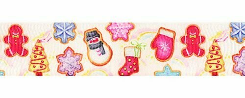 Лента репсовая "Новый год" (4см) 18,29 метра col.10