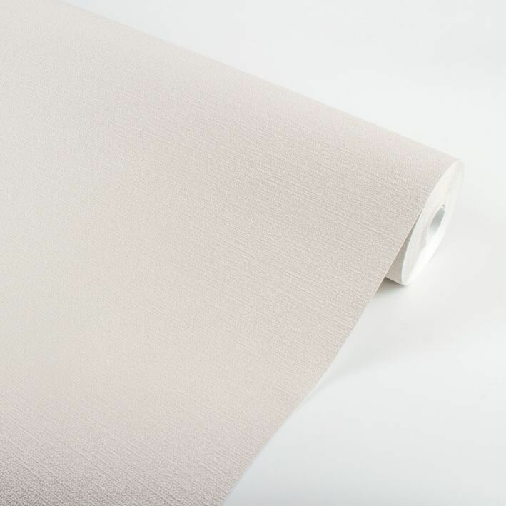 Обои флизелиновые метровые однотонные горячего тиснения моющиеся 1,06*10м бежевые