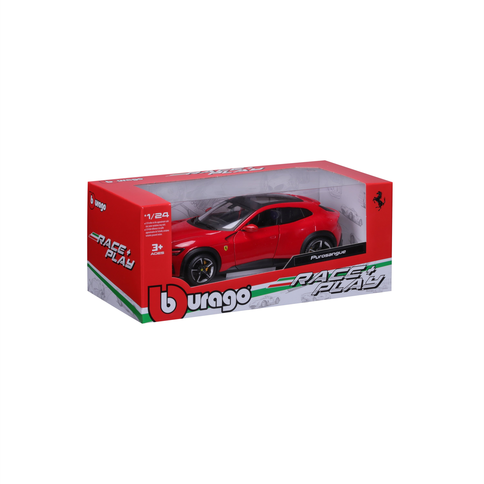 Машинка Bburago Ferrari Purosangue 1:24 18-26030