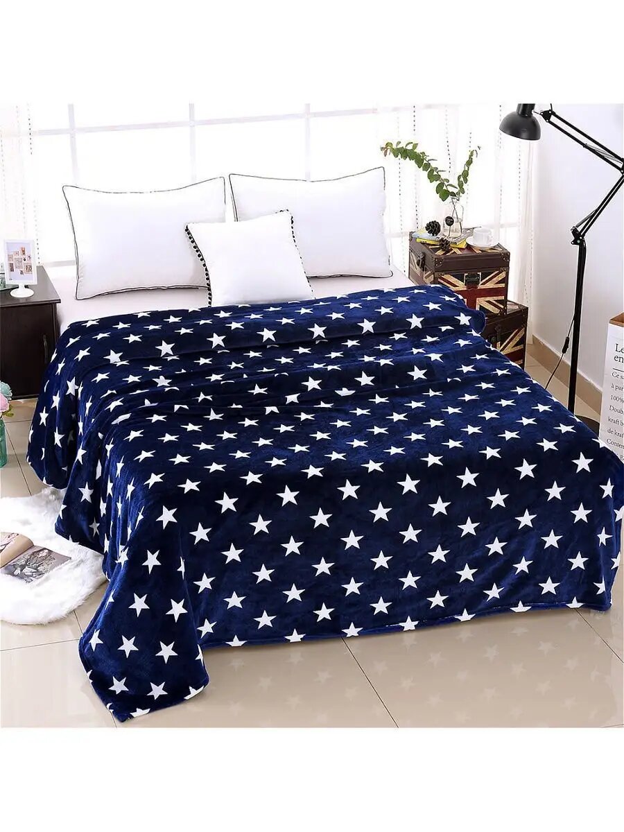 Плед 200х220 евро на кровать Lindo