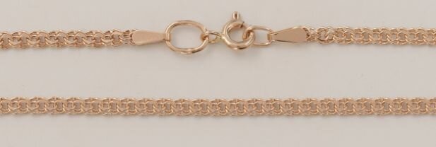 Браслет, красное золото, 585 проба