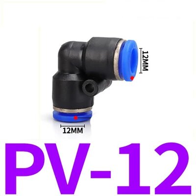 Пневматический фитинг L-образный PV-12 12 мм