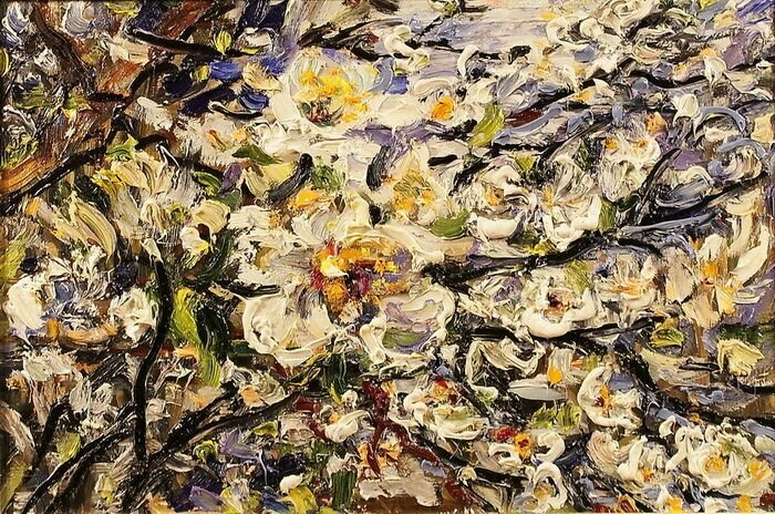 Ольга Симонова, Весенние ароматы, яблоня