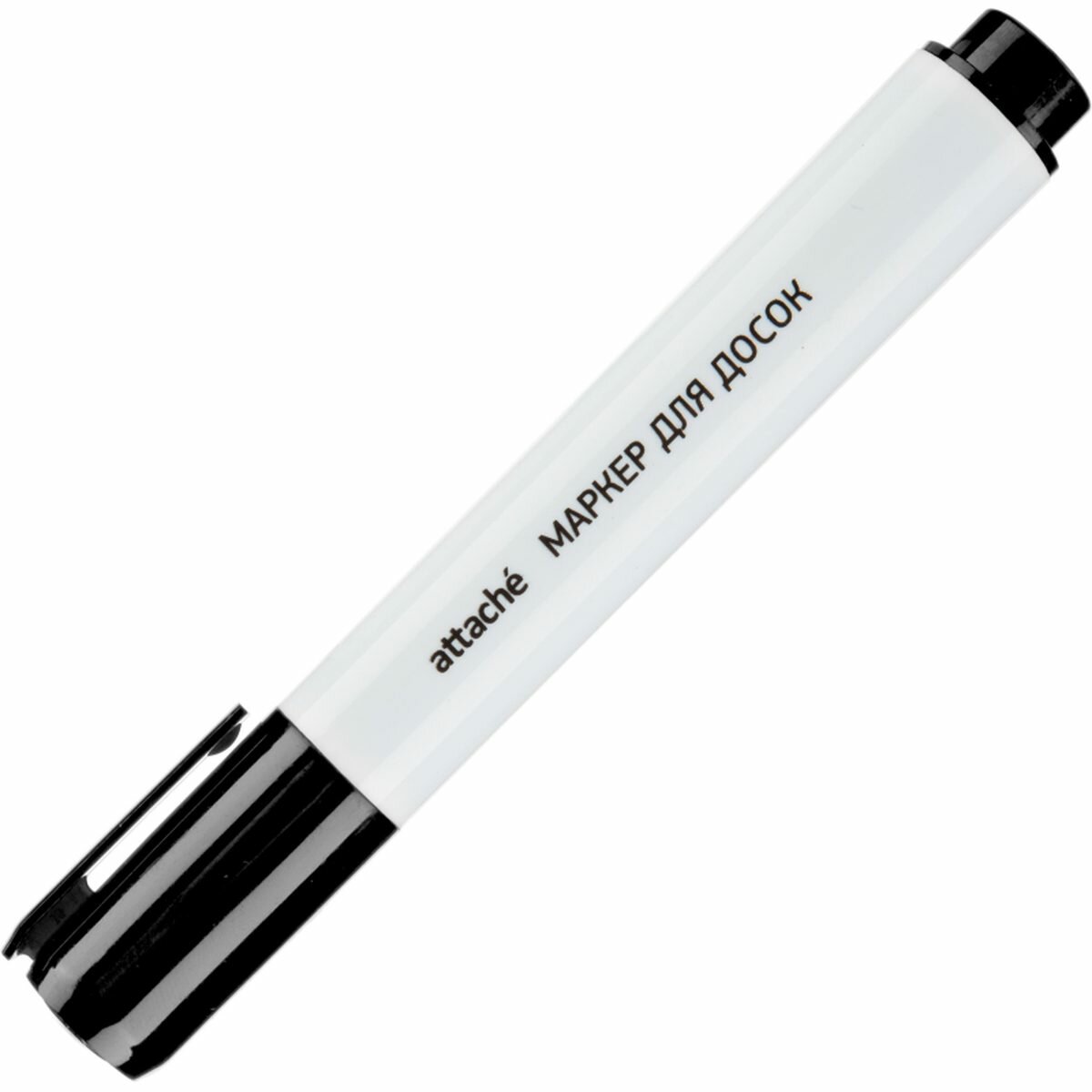 Маркер для досок Attache Economy (круглый наконечник, 5мм, черный), 120шт.