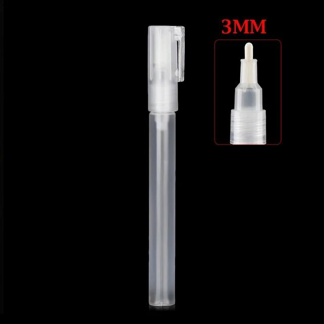 Пустые стержни для маркеров, Белый, 3mm
