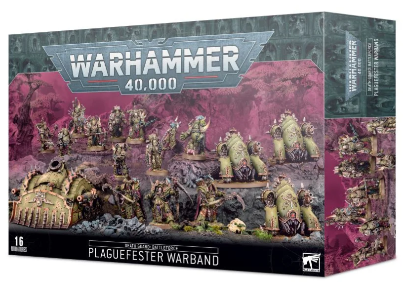 43-71GW Набор Гвардия Смерти. Отряд Чумного Гноя (Death Guard: Battleforce – Plaguefester Warband)