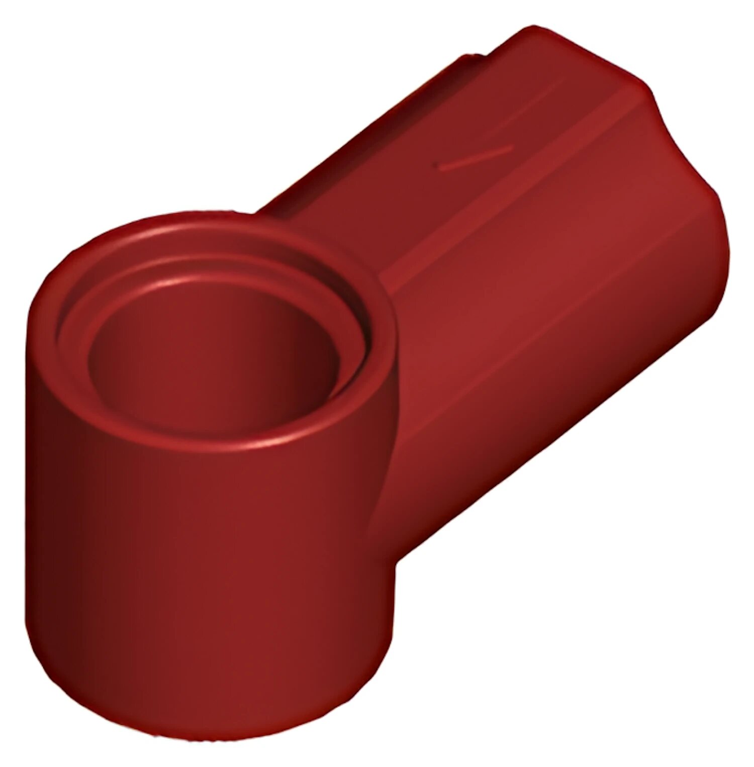 Деталь LEGO Technic, Axle and Pin Connector Angled #1 32013 Dark Red U
