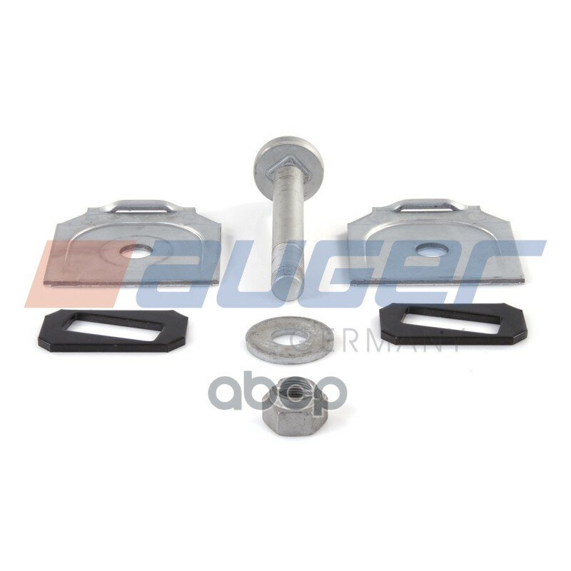 Р/к пальца рессоры! пластины+палец+гайка+шайба M24x166 BPW AUGER арт. 75541