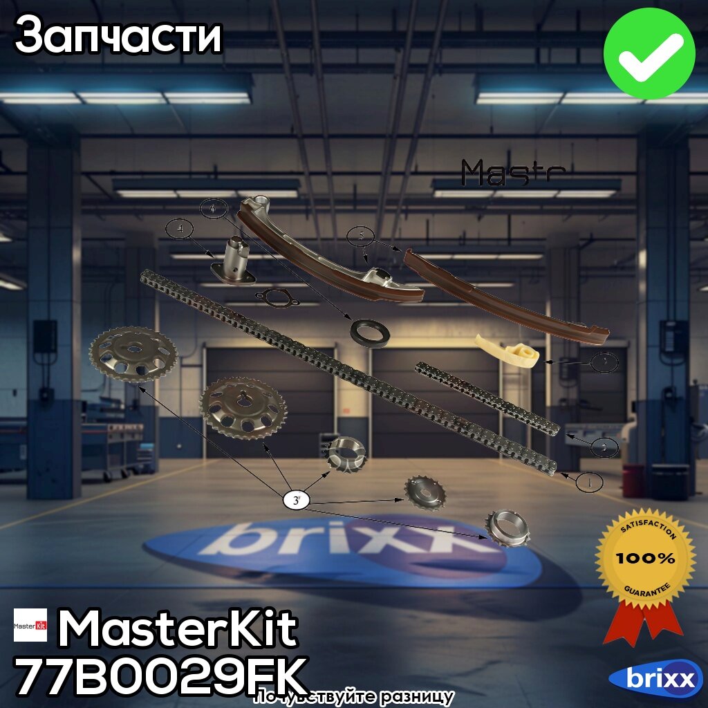 Комплект Цепи Грм | MasterKit арт. 77B0029FK