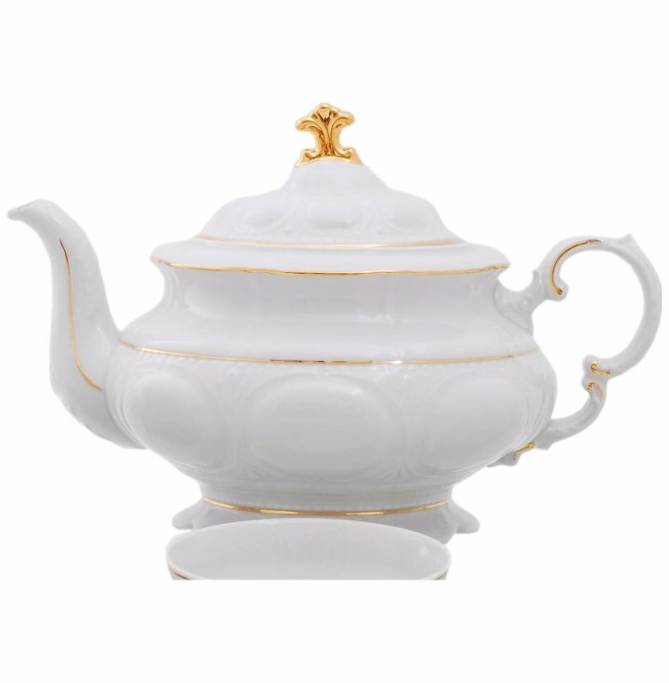 Заварочный чайник 1,5 л Leander "Соната /Отводка золото" / 158258