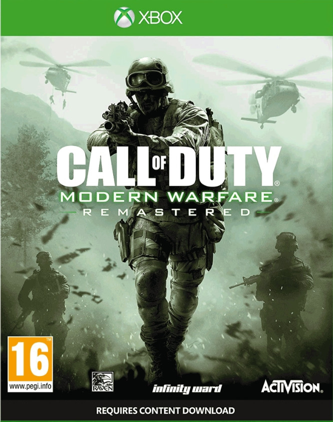 Игра Call of Duty 4 Modern Warfare Remastered для Xbox One (Английская версия)