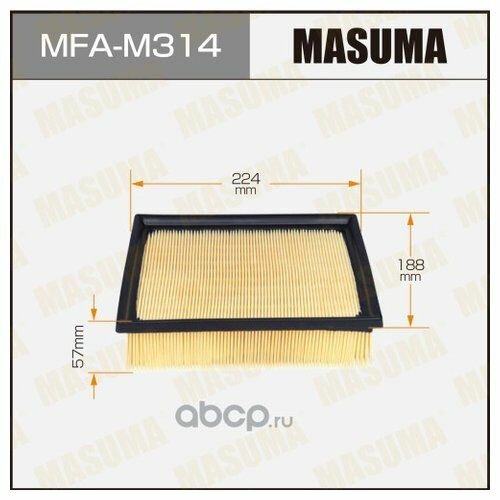 Фильтр воздушный Masuma MFAM314