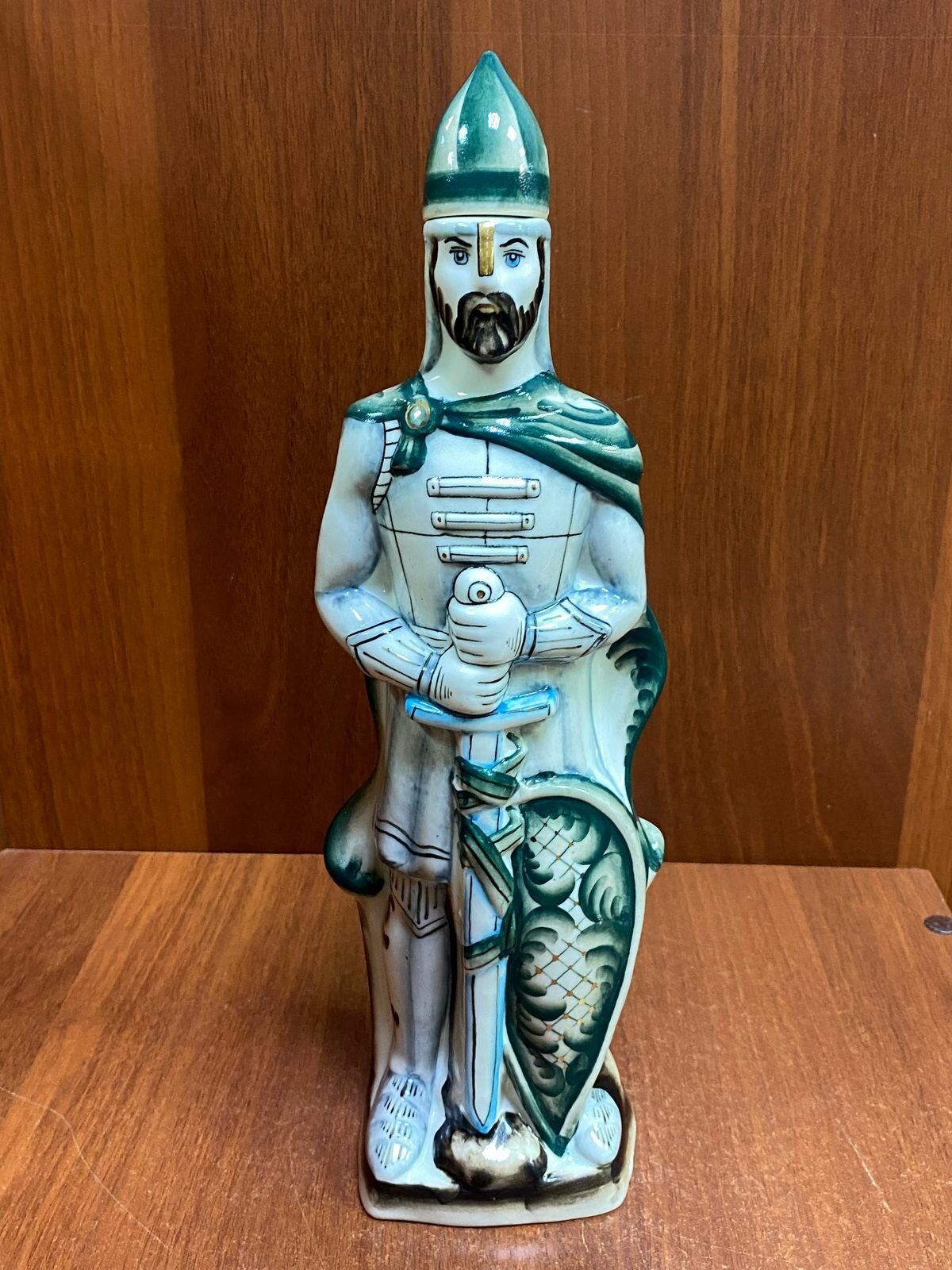 Графин - Штоф "Богатырь" Фарфор СССР, высота 36.5 см Состояние! Редкий!