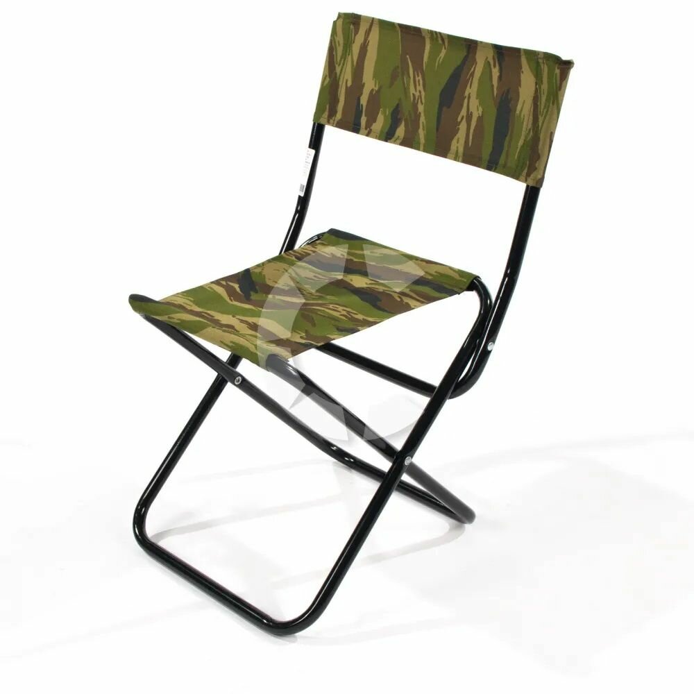 Стул туристич. «Следопыт» складной со спин, мал. 320х340х580мм, труба сталь 16х1мм(камыш.)/5/