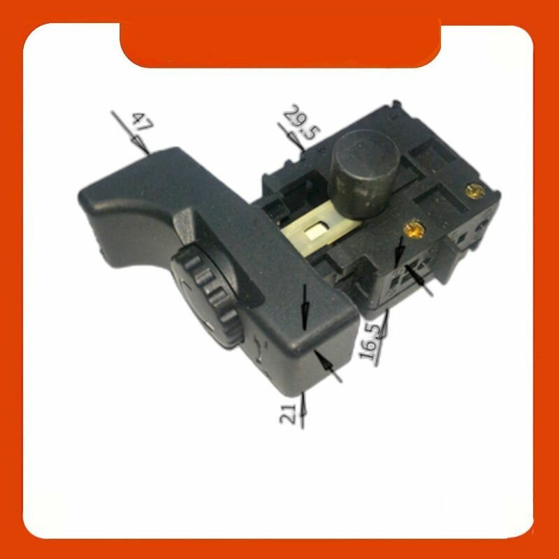 Выключатель (кнопка) БУЭ подходит для фрезера, дрели, миксера Фиолент 5091678И