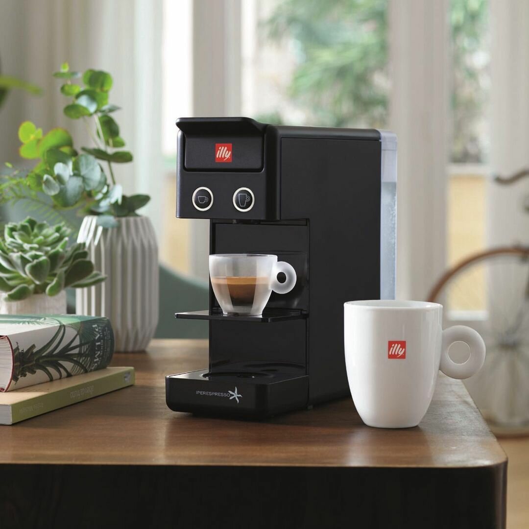 Капсульная кофемашина illy Y3.3 однопорционная кофемашина для капсул IperEspresso, черный