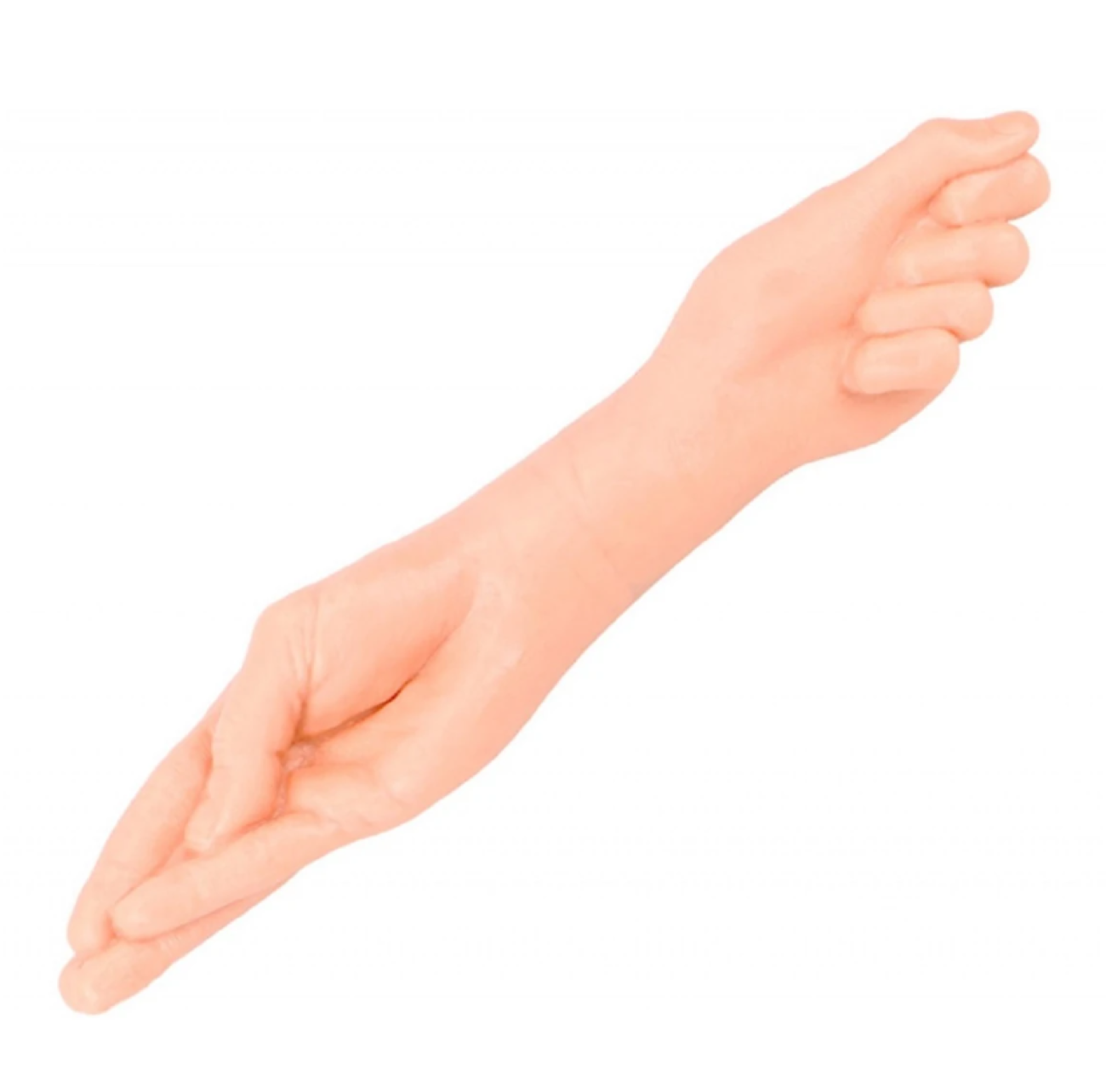 Стимулятор Erohot Collection, двусторонний, для фистинга, телесный, ПВХ