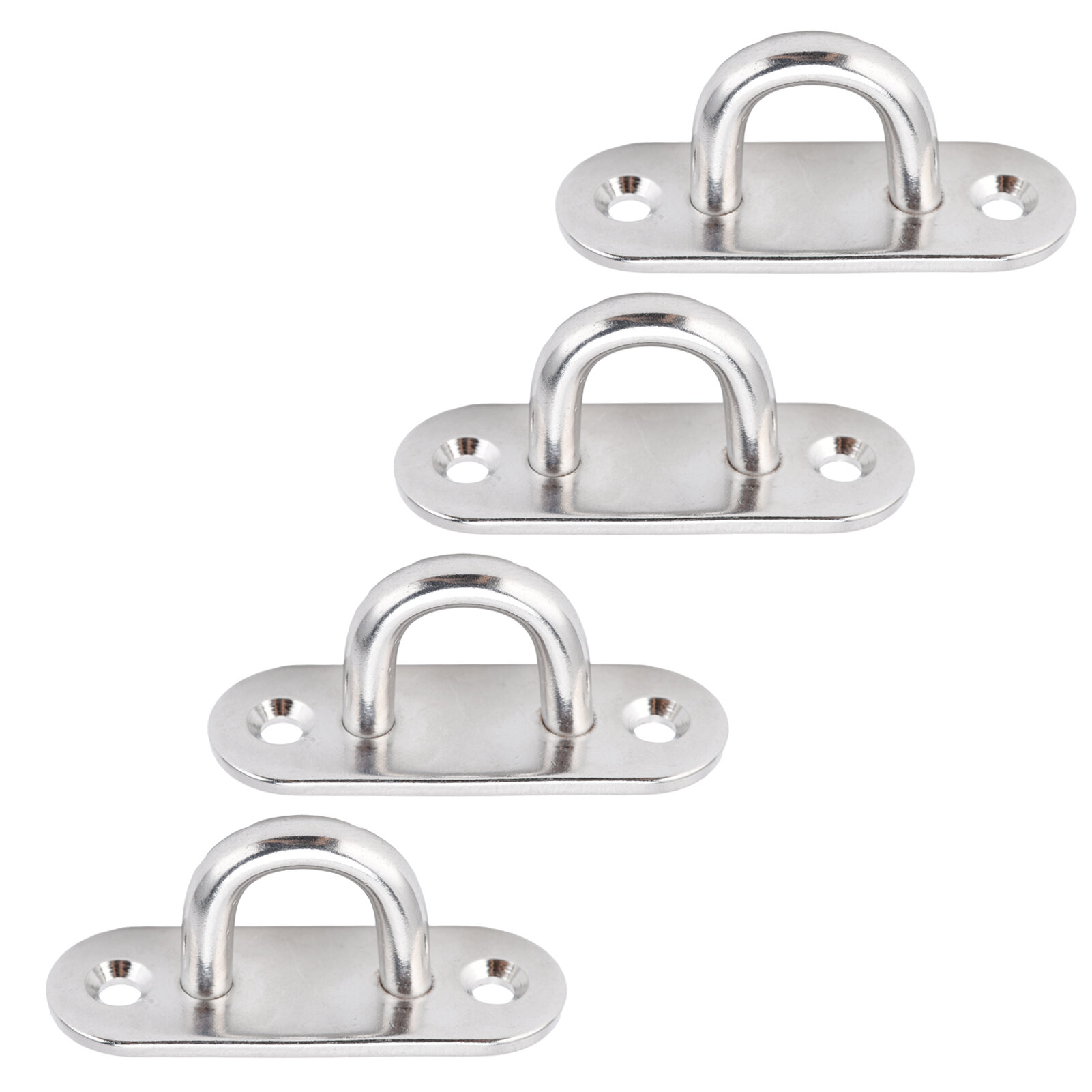 Шт. настенное крепление из нержавеющей стали, овальная накладка для солнцезащитного козырька с парусом, проушина, продолговатая накладка для навеса с парусом, накладка для глаз