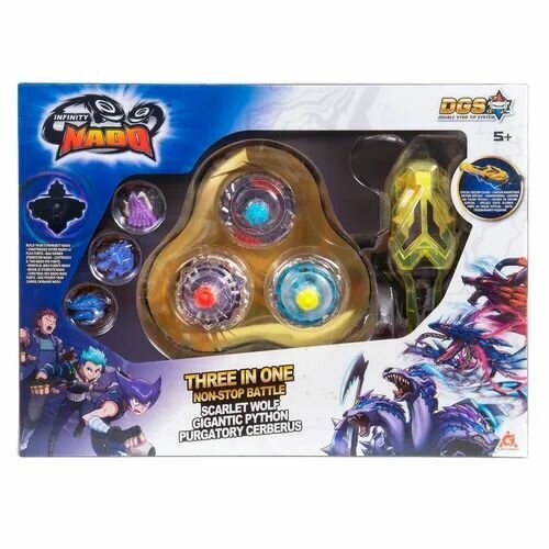 Инфинити Надо. Набор 3-в-1, Python&Cerberus&Wolf. TM Infinity Nado