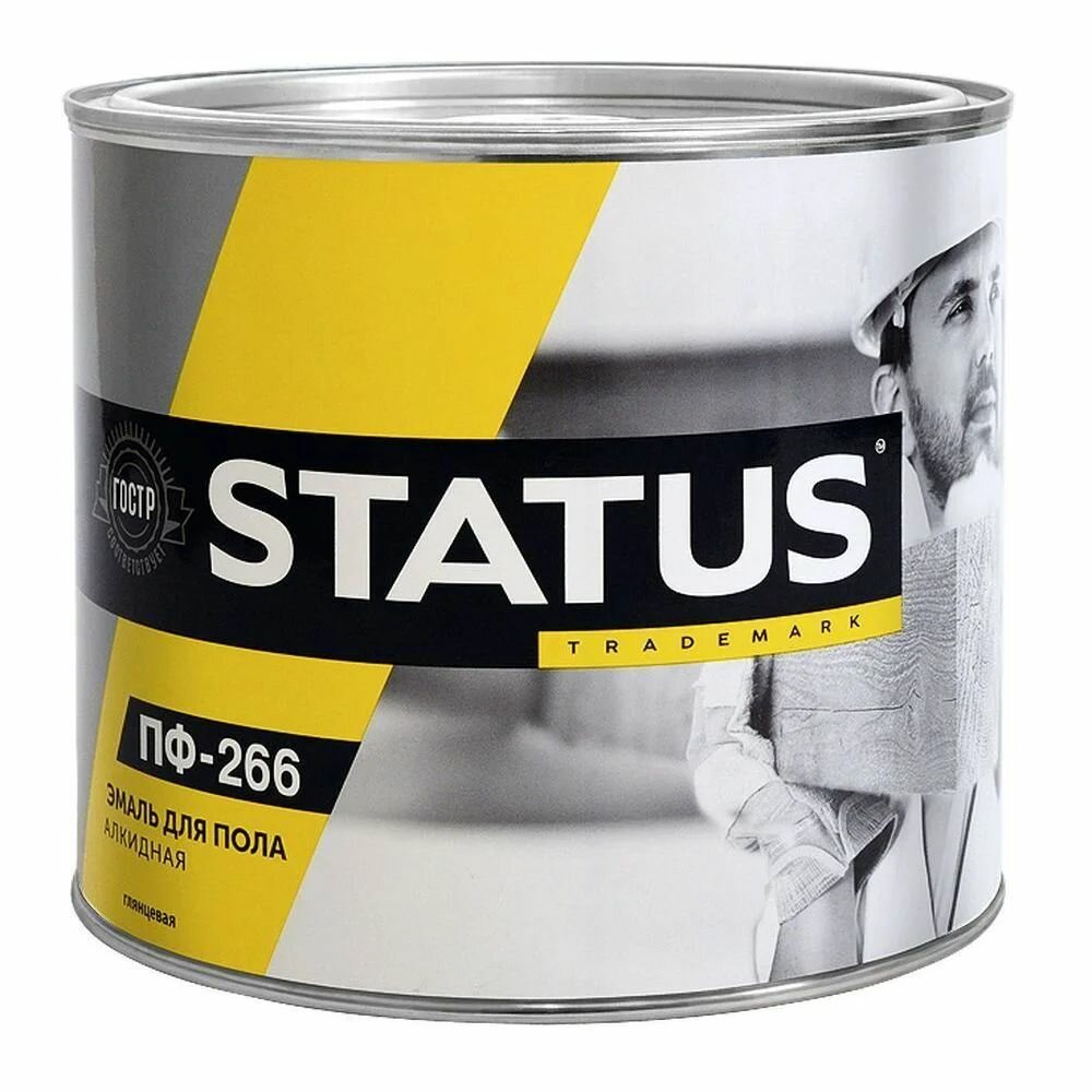 Эмаль ПФ-266 Status светлый орех 2,6кг
