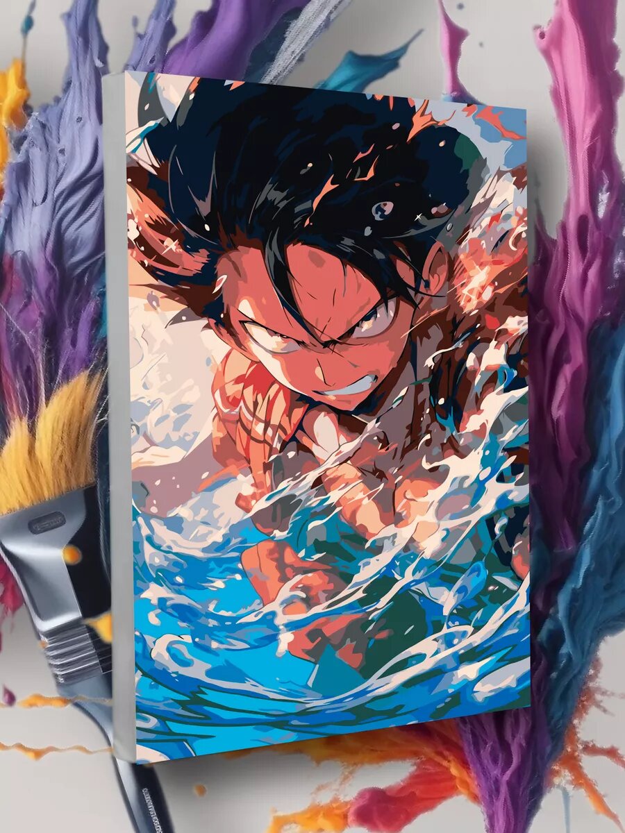 Картина по номерам Аниме