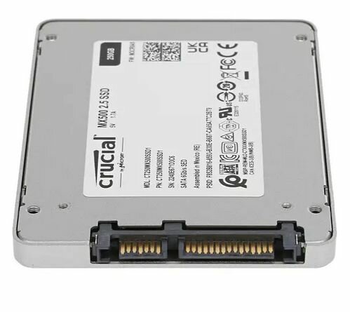 250 ГБ 2.5" SATA накопитель Crucial MX500 (CT250MX500SSD1)