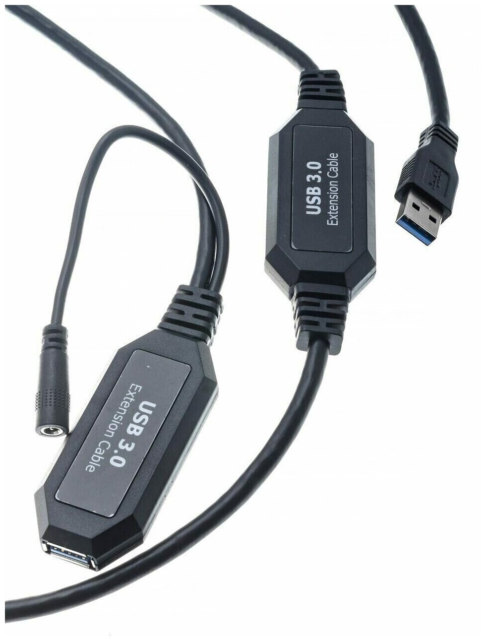 VCOM CU827-15M Кабель-адаптер USB3.0-repeater, удлинительный активный Af> 15м VCOM