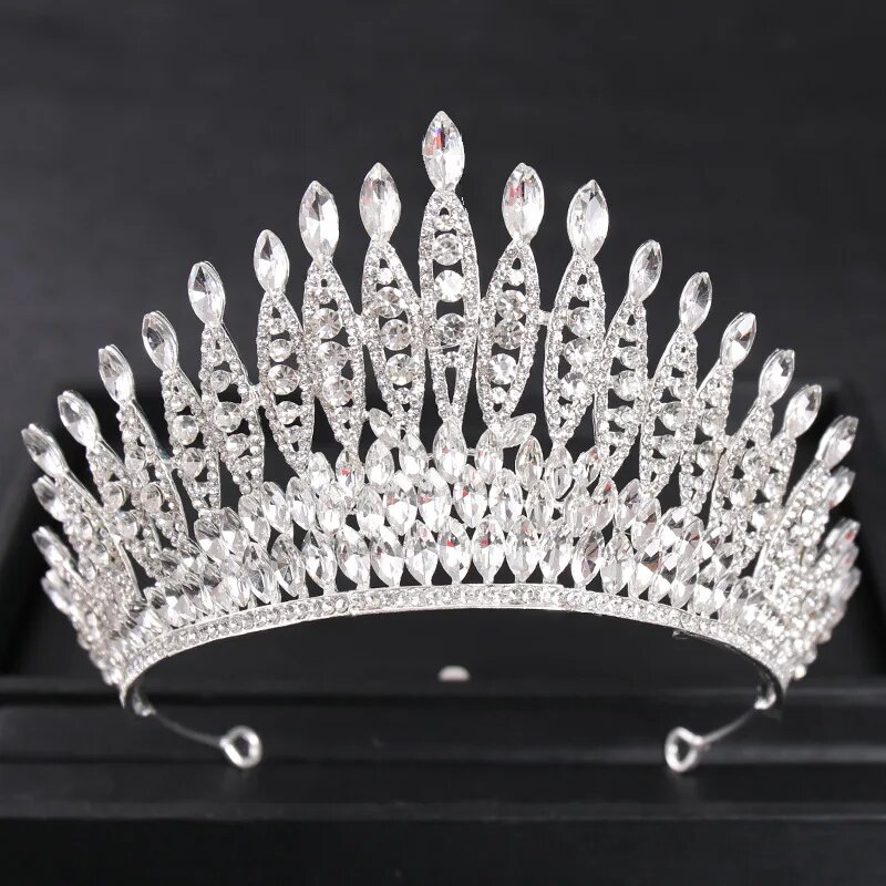 Диадема StyleAB Silver Color с кристаллами