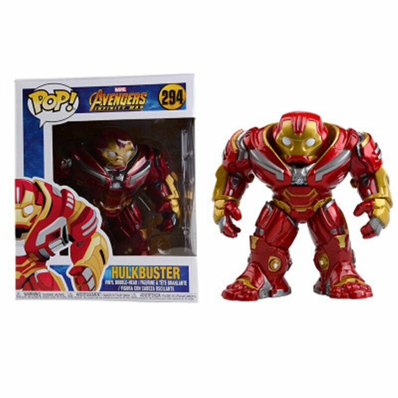 Коллекционная фигурка Funko Pop Marvel с Железным человеком, Человеком-пауком и Капитаном Америкой