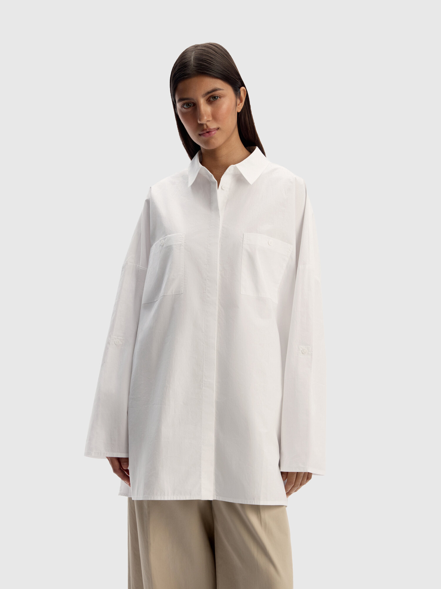 Рубашка с карманами