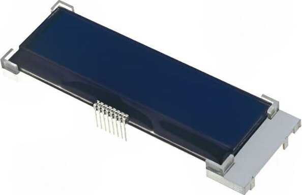 Дисплей RAYSTAR RX1602A3-BIW-TS ЖКД алфавитно-цифровой COG, STN Negative 16x2 голубой 1 шт