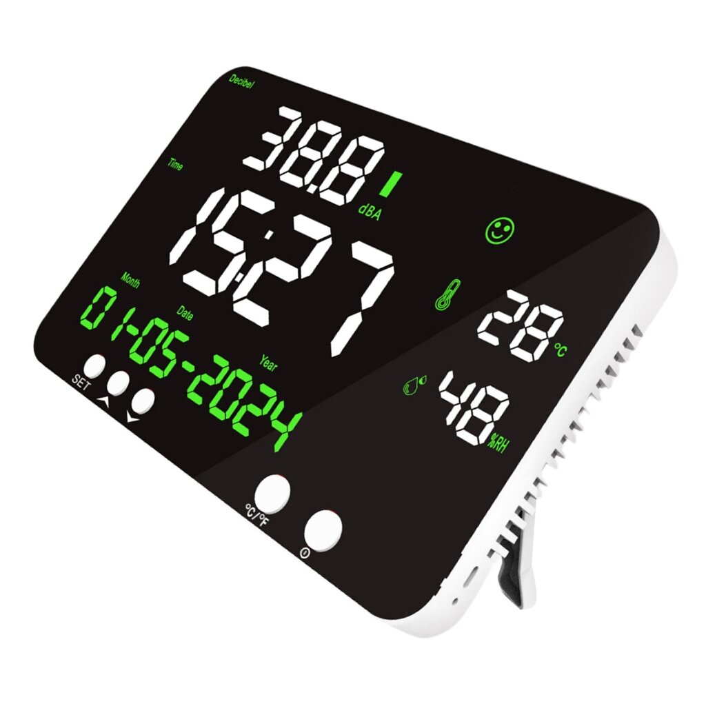 Высокоточный измеритель температуры и влажности в помещении, удобный для переноски тестер качества воздуха, детекторы качества воздуха для дома и офиса