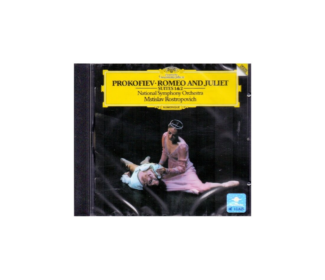 Диск классика: Prokofiev "Romeo And Juliet" Suites 1&2 / Rostropovich (1 CD)
