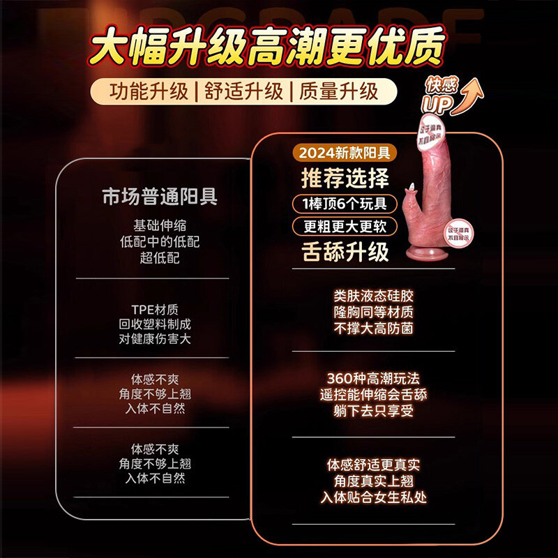 Женский автоматический вибратор для эротической мастурбации с жидким силиконовым пенисом, устройство для женского