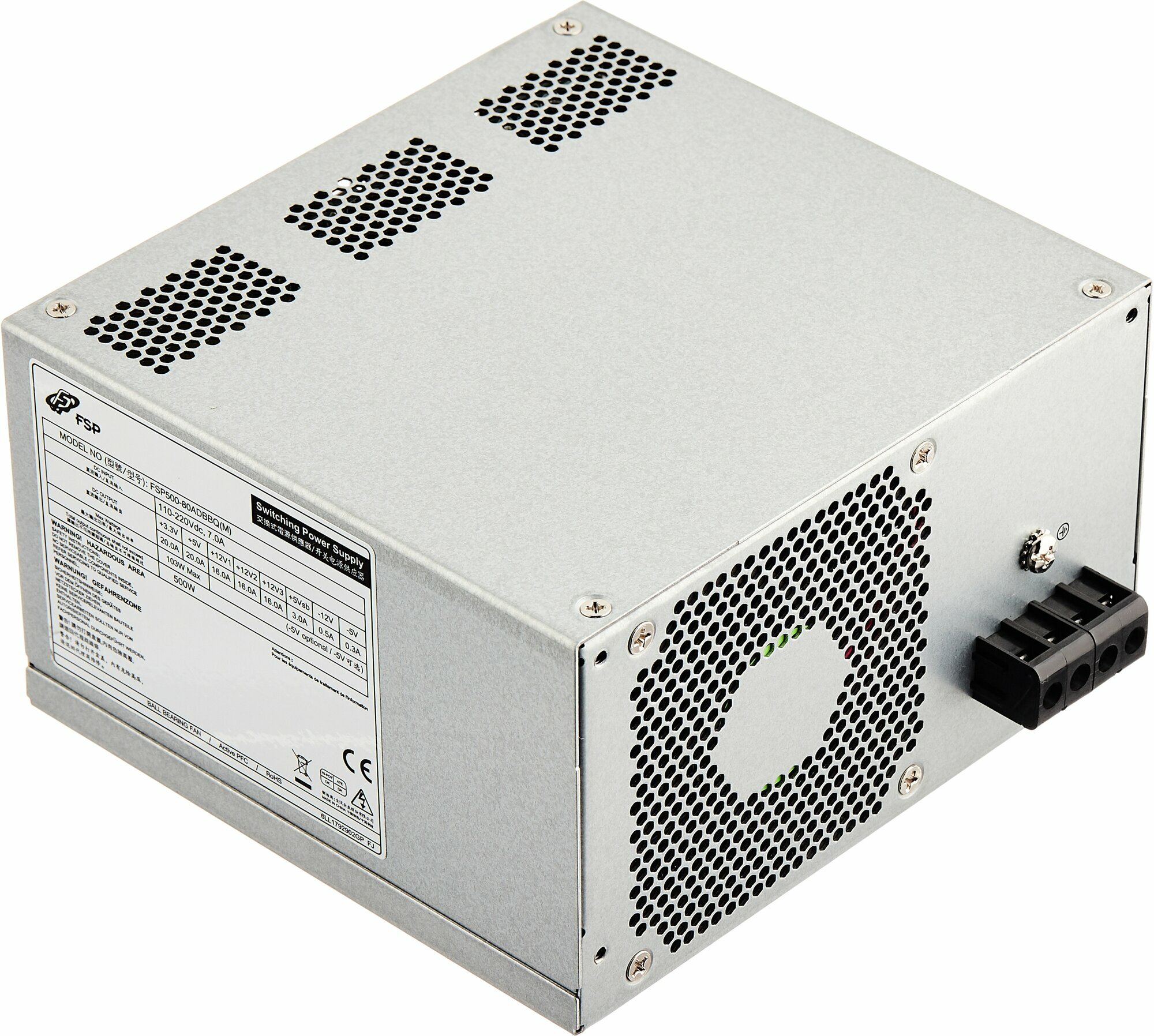 Блок питания Advantech 96PS-D500WPS2 500W белый OEM