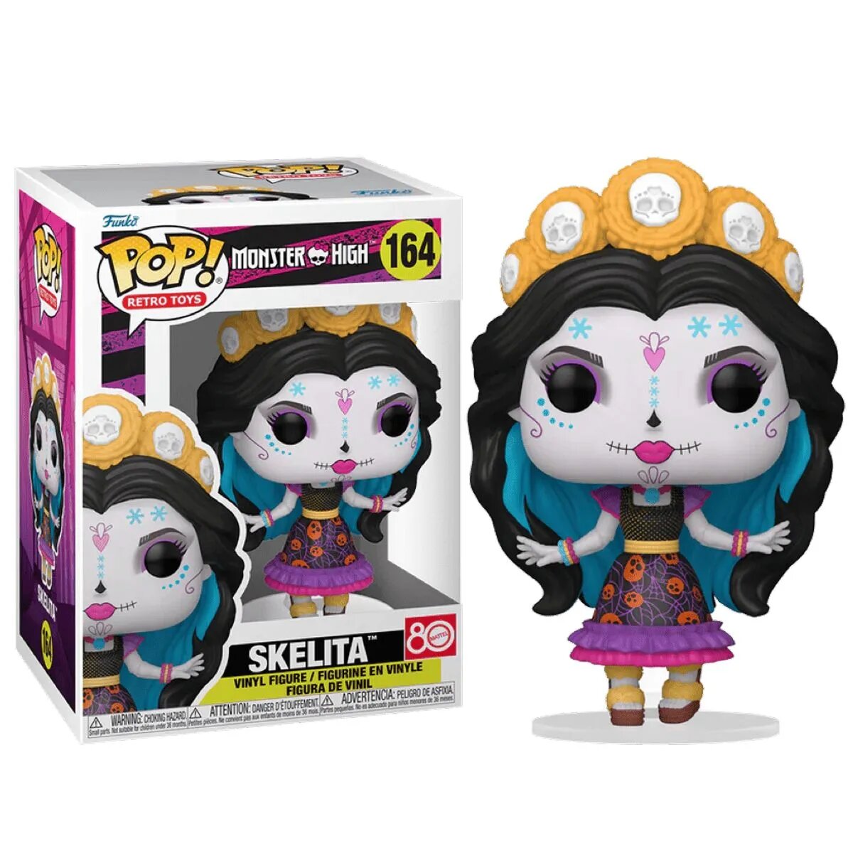Фигурка Funko POP! Retro Toys Monster High Skelita (164) 86572