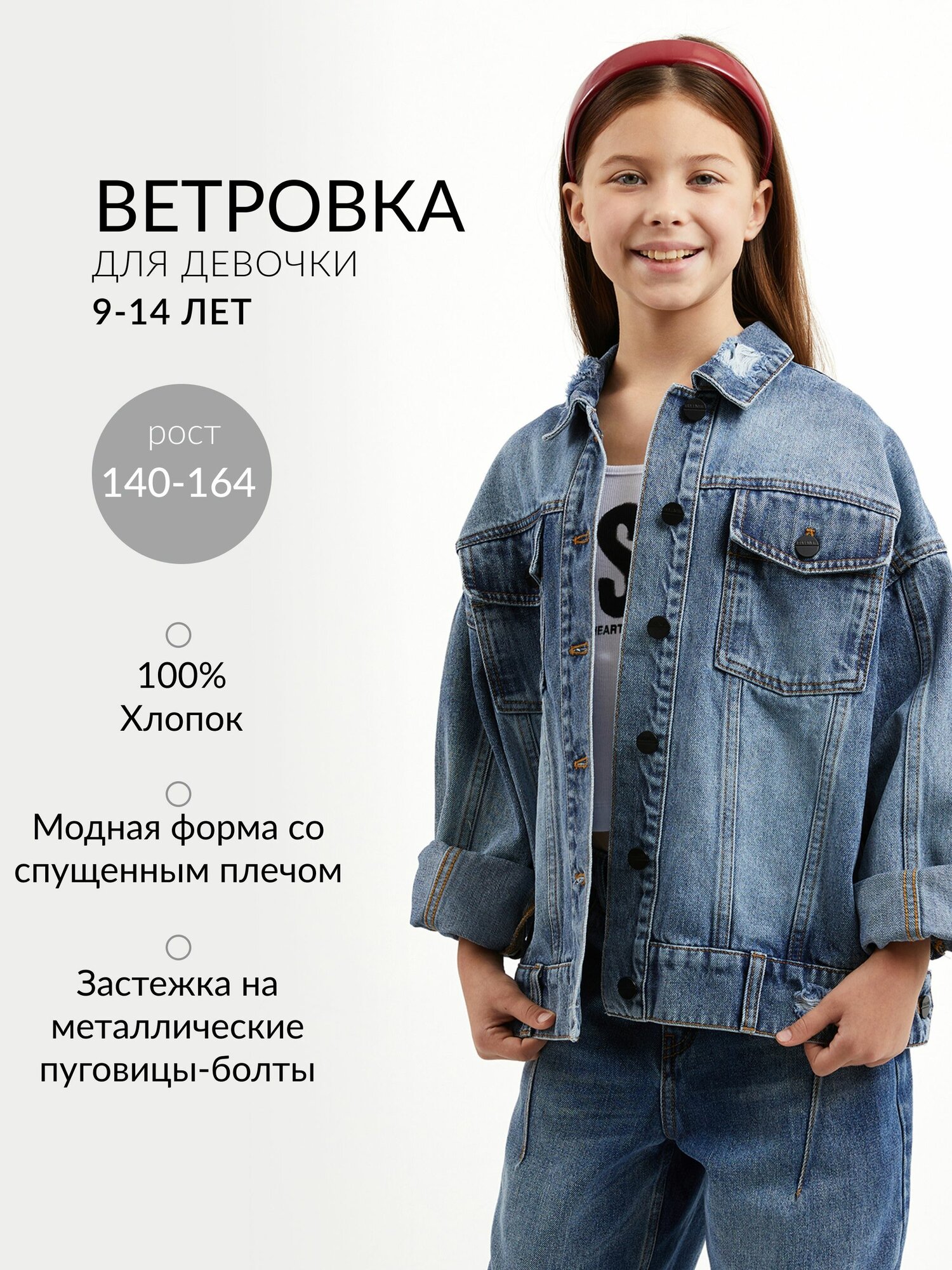 Куртка джинсовая