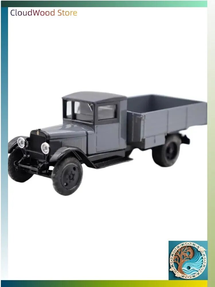 Эксклюзивная коллекционная модель советского грузовика ZIS Giss AMO2Amo в масштабе 1/43, окрашенная в серый цвет, предлагается на распродаже