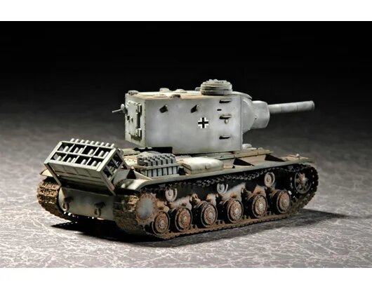Trumpeter 07266 1:72 Немецкий танк Pz.Kpfw KV-2 754(r) сборная модель танка