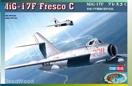Trumpeter 80334 1:48 Советский истребитель Миг-17Ф-С Сборная модель самолета