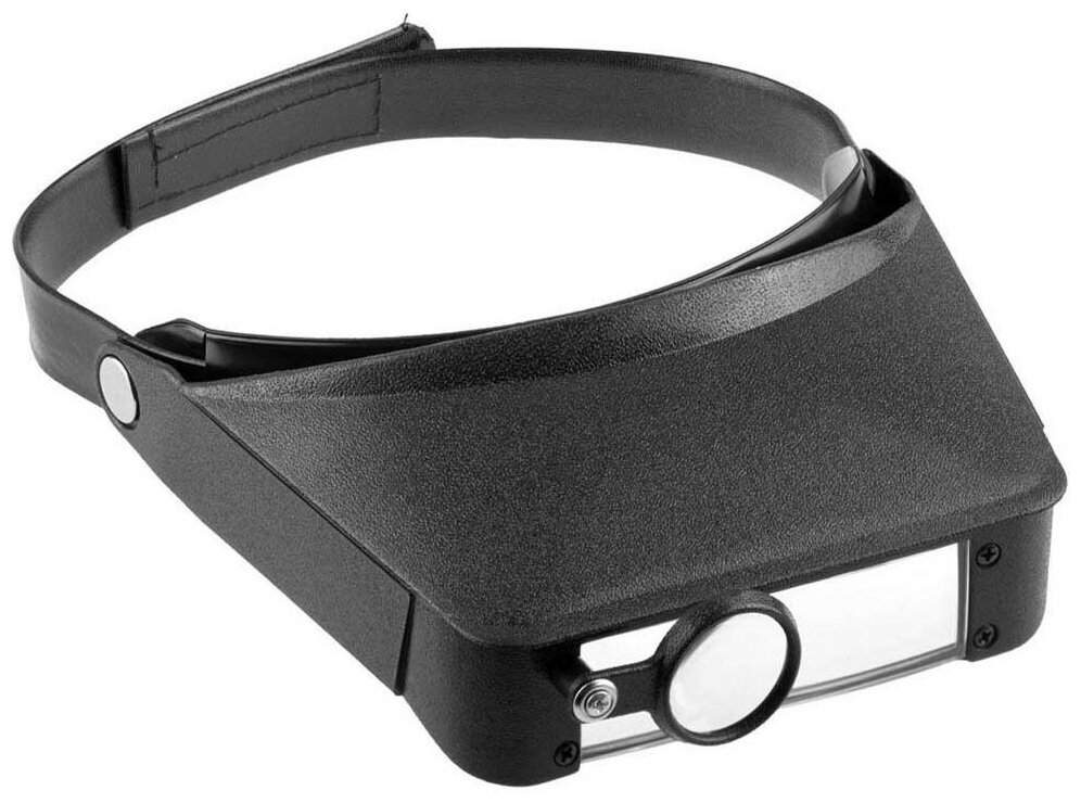 Лупа STAYER "STANDARD" с креплением на голову, изменяемое увеличение {40520-1}